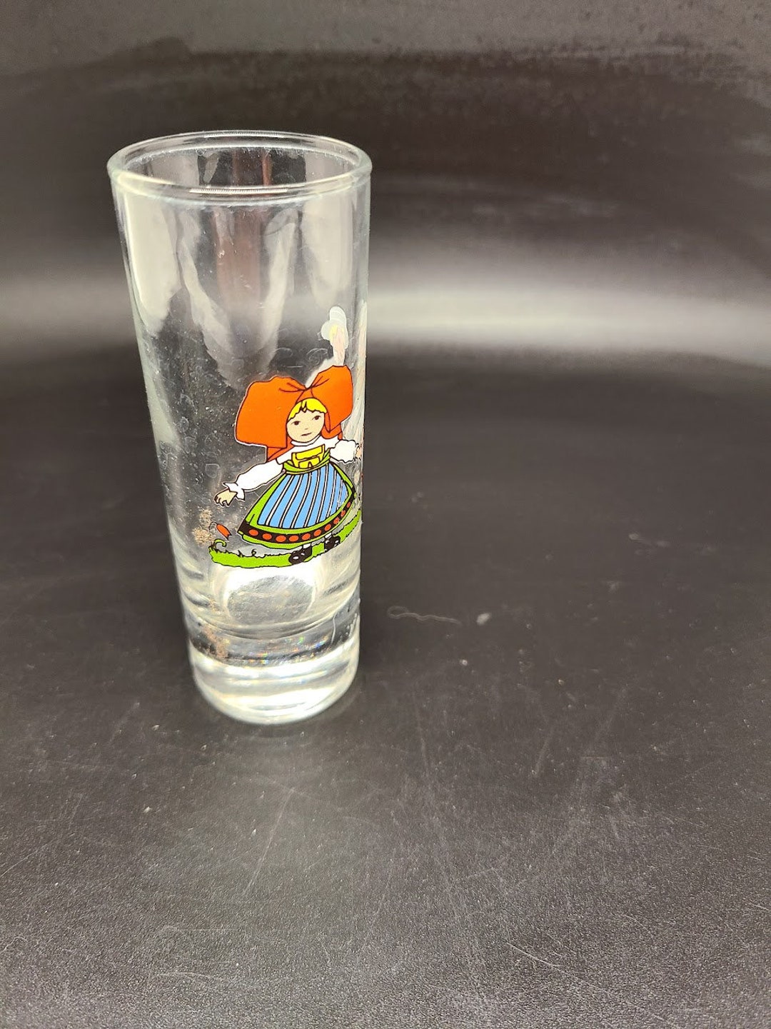 Tripsdrill Shot Glass Orange Juice Glass Hansi - Etsy