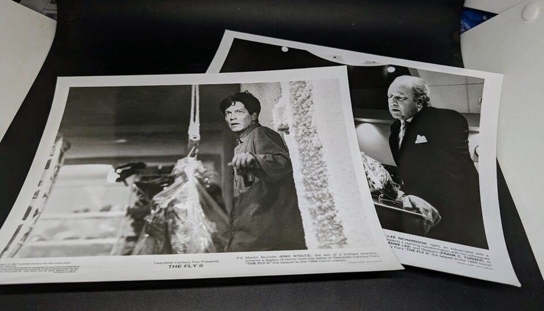 Set of 2 the Fly II Movie Photo - Eric Stoltz - Fly Transformation ...
