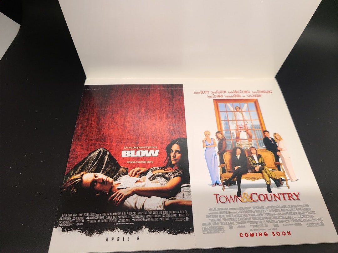 Vintage New Line Cinema Movie Program 2001 Postcards Lord of the Rings ...