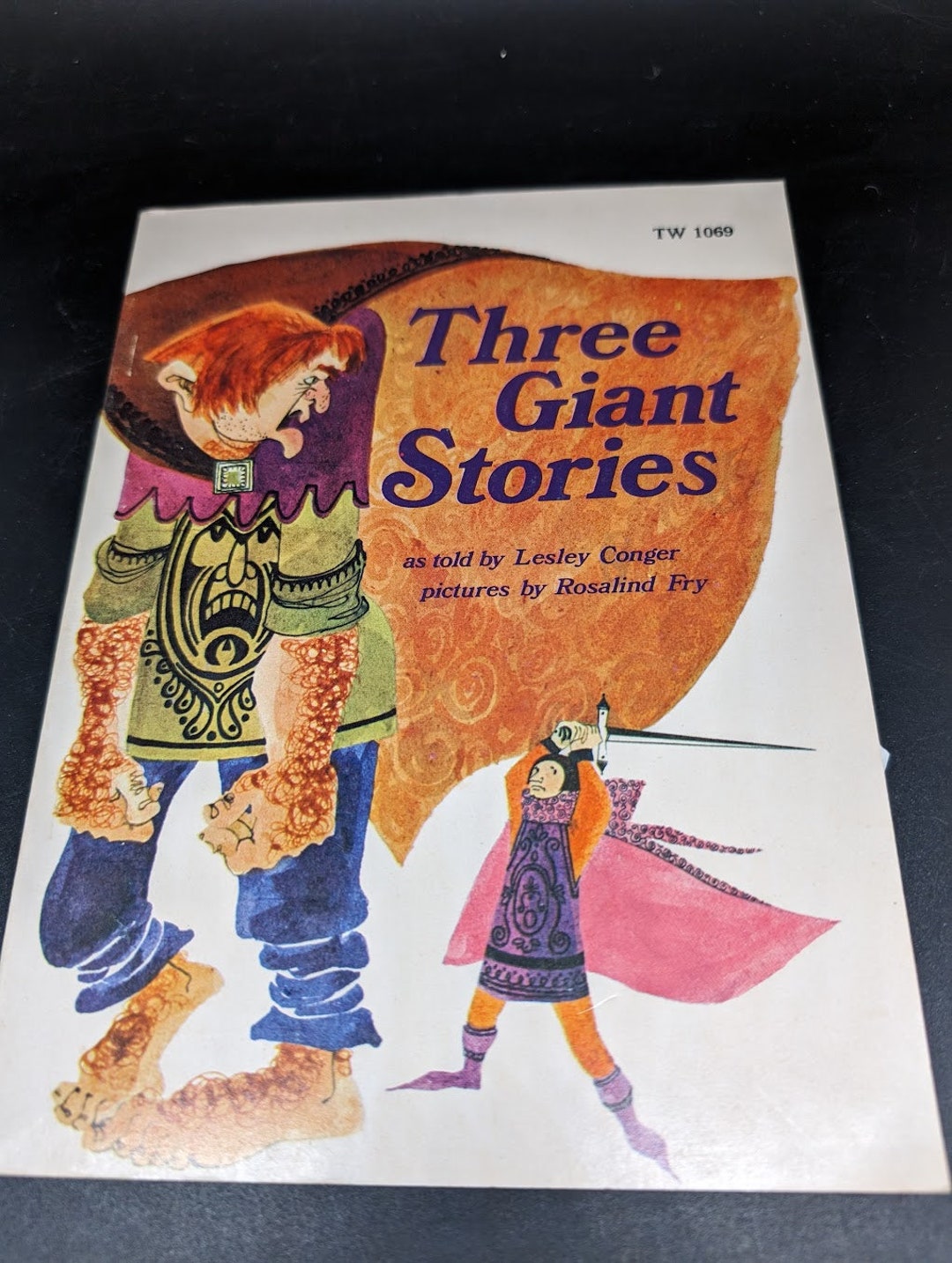 Vintage Three Giant Stories by Leslie Conger -illustrated by Rosalind ...