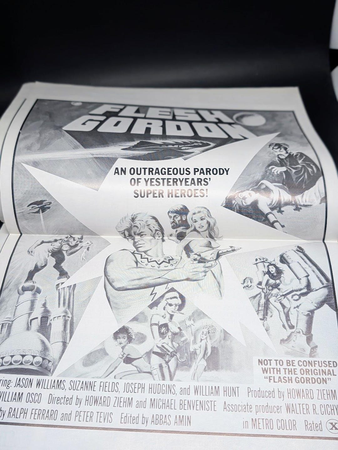 Original Flesh Gordon Movie Ads- Jason Williams - Etsy