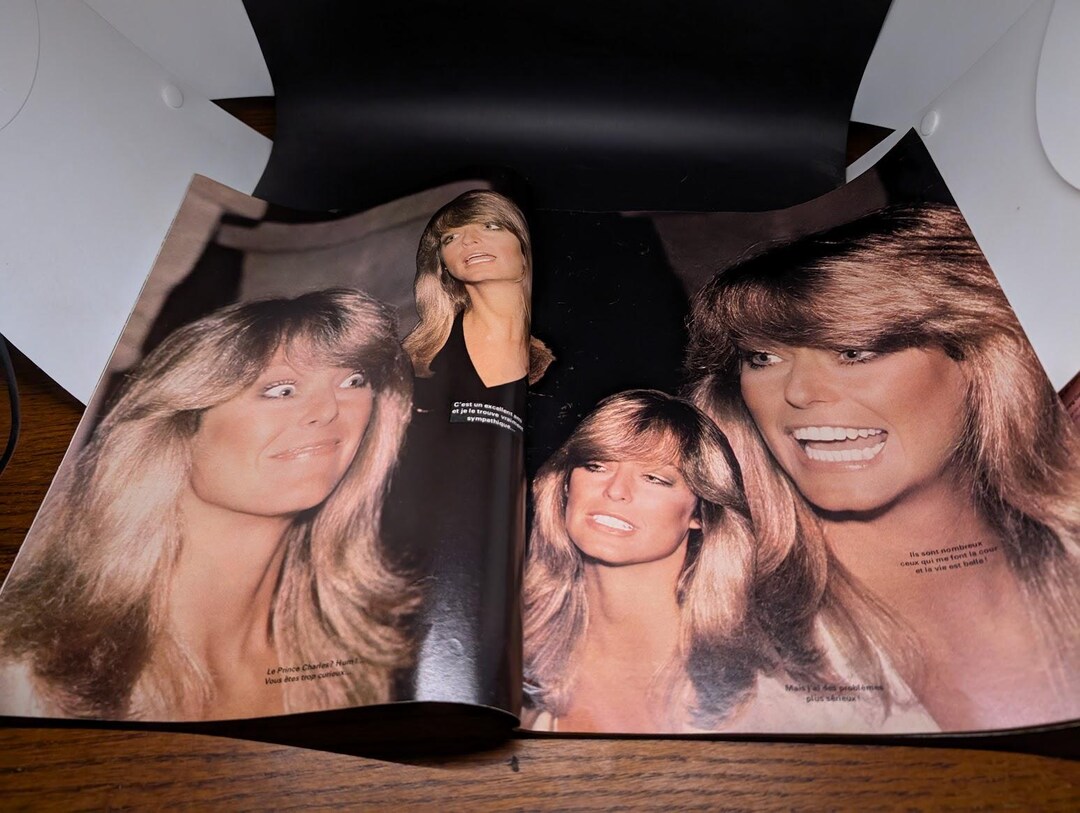 Vintage Cine Revue -7/78 - Farrah Fawcett -roger Vadim - Peter Falk ...