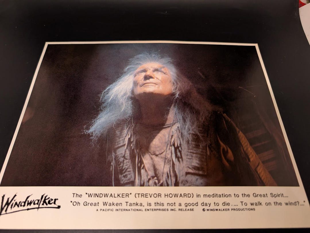 Original 1981 Color Photo Windwalker Movie - Trevor Howard Movie Photo ...