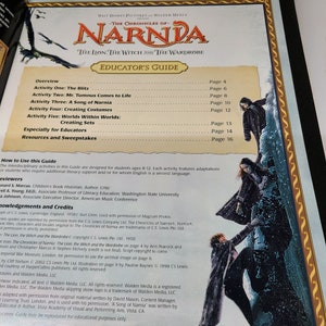 Chronicles of Narnia Lion Witch and the Wardrobe Movie Program ...