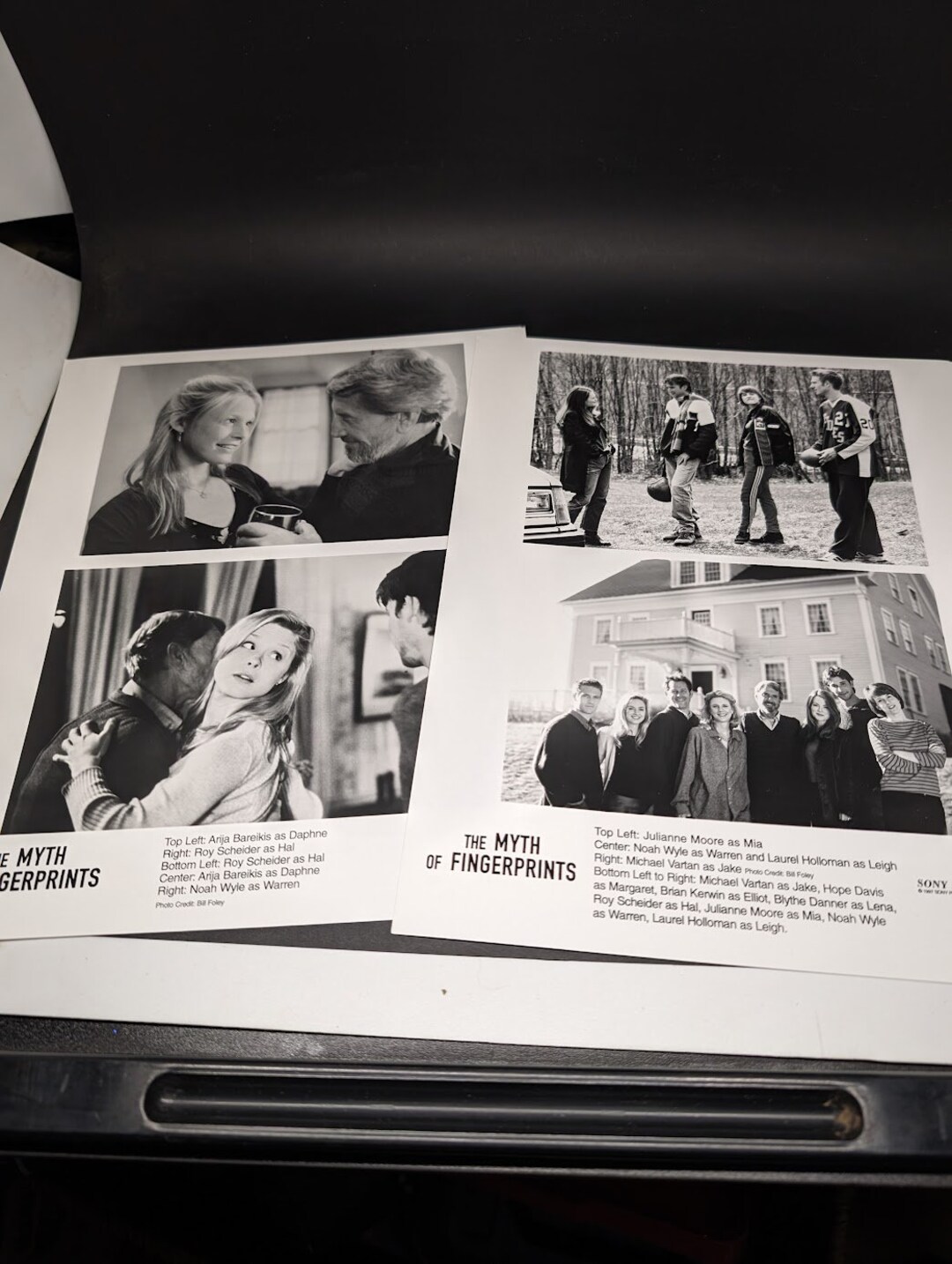 Set of 2 Myth of Fingerprints Movie Stills Julianne Moore Michael ...