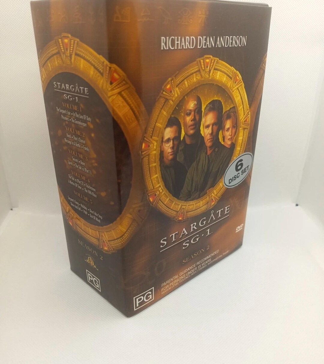 Stargate SG -1 Season 2 Box Set Sixdisc Set Region 4 Sleeved - Etsy