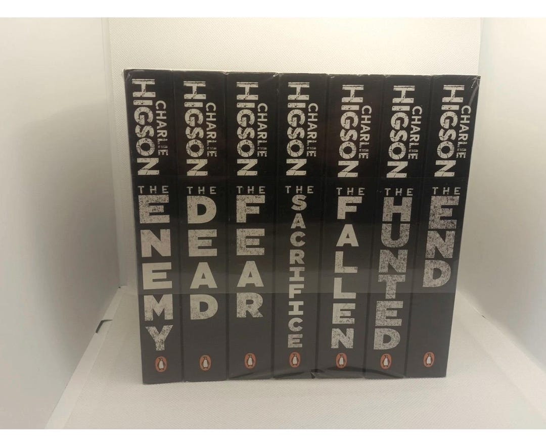 Charlie Higson the Enemy Series 7 Books Collection End Fear Dead Enemy ...
