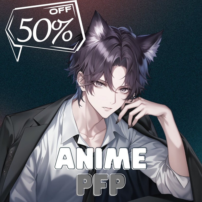 Custom Pfp for Social Media Anime Pfp Profile Icon Vtuber Pfp Anime OC ...