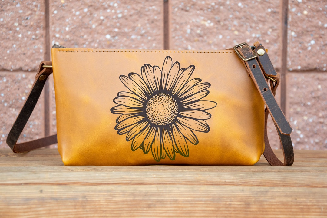 Small Leather Zipper Bag Handmade Leather Purse Handmade Handbag ...