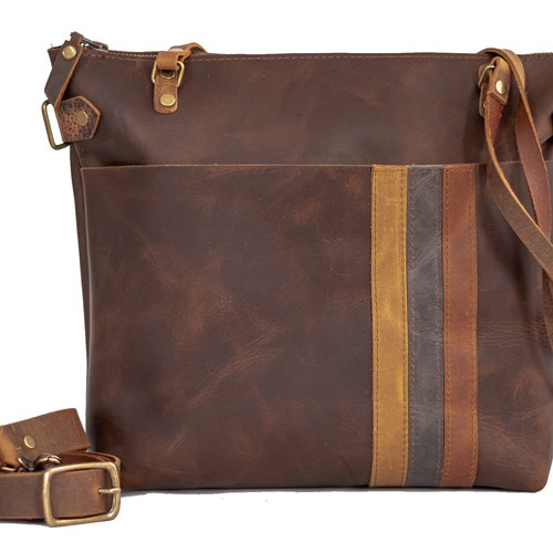 The Classic Leather Tote Bag Leather Purse Crossbody Bag - Etsy
