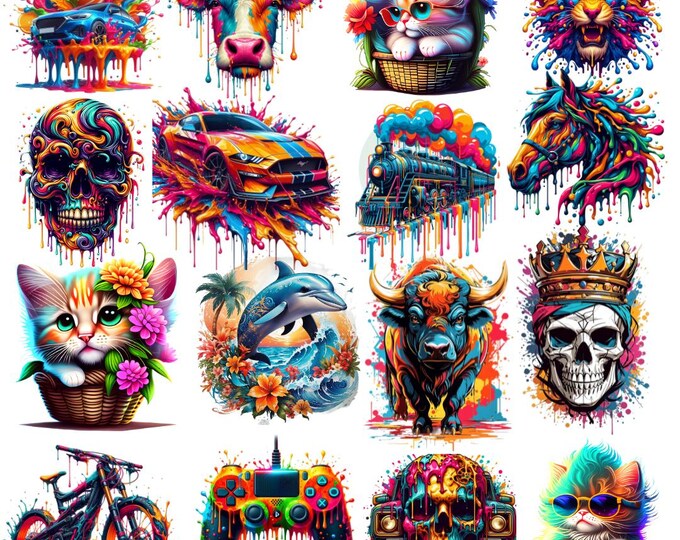 250 Tshirt Design Bundle Print on Demand Shirt Designs All-in-one Mega ...