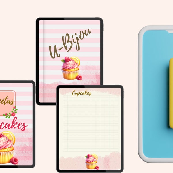 Cupcake Notebook - Etsy