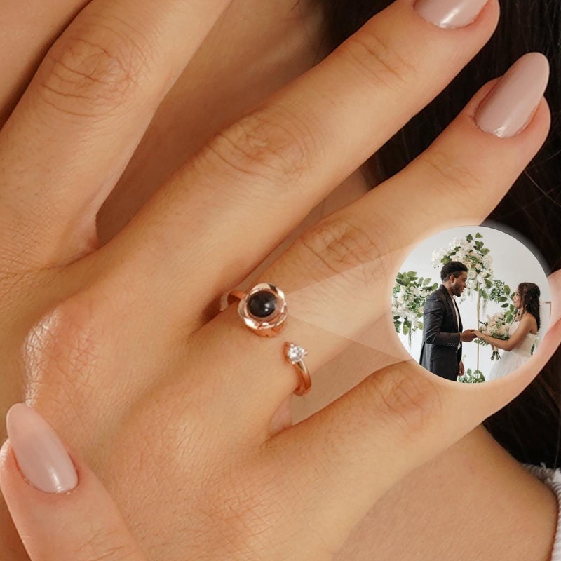 Custom Photo Ring - Etsy