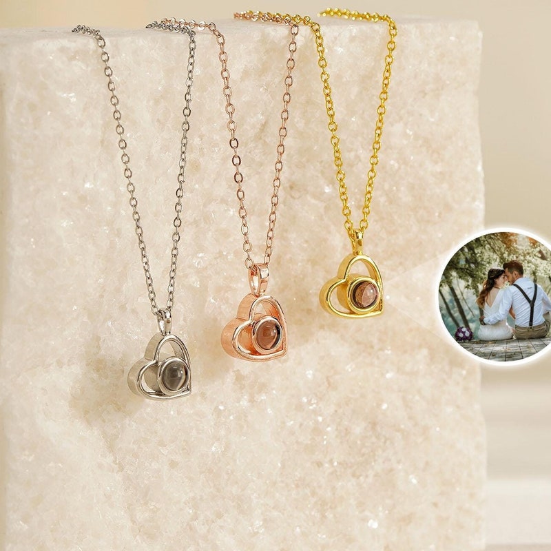 Personalized Photo Necklace - Etsy