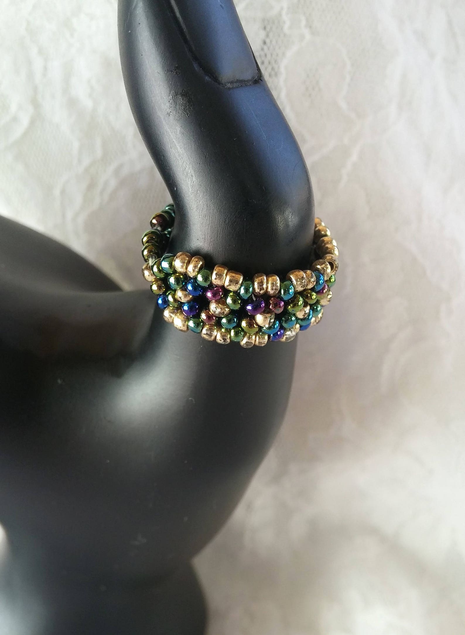 Iris Northern Lights Fun Ring Size 8 Canadian - Etsy