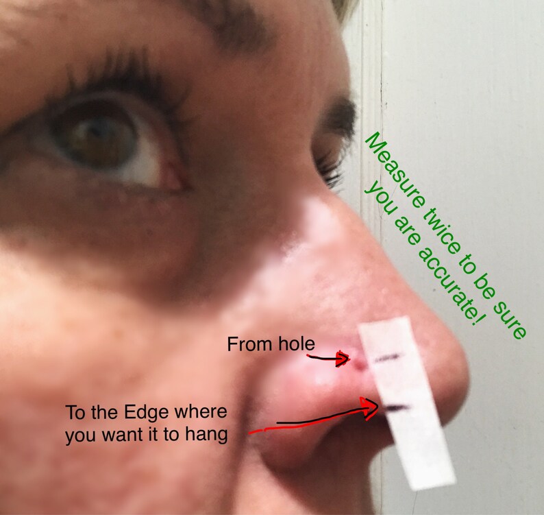 Silver and copper rope twist nose ring hoop : two colored | Etsy