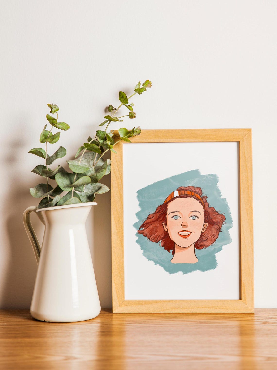 Custom Portrait Illustration / Family Portrait - Couple Portrait ...