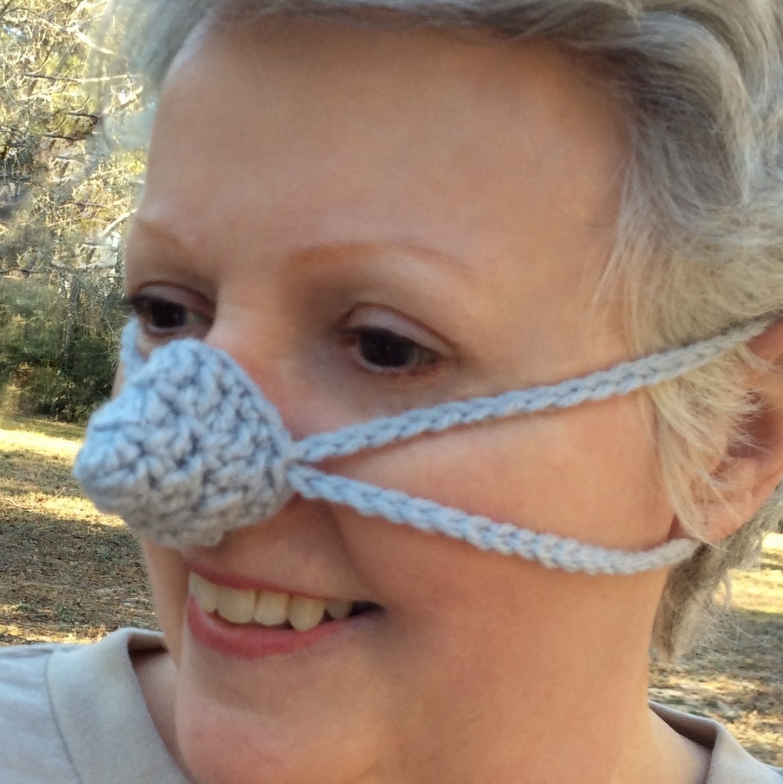 Nose Warmer Light Winter Gray Frozen Nose Cozy Unisex - Etsy Australia
