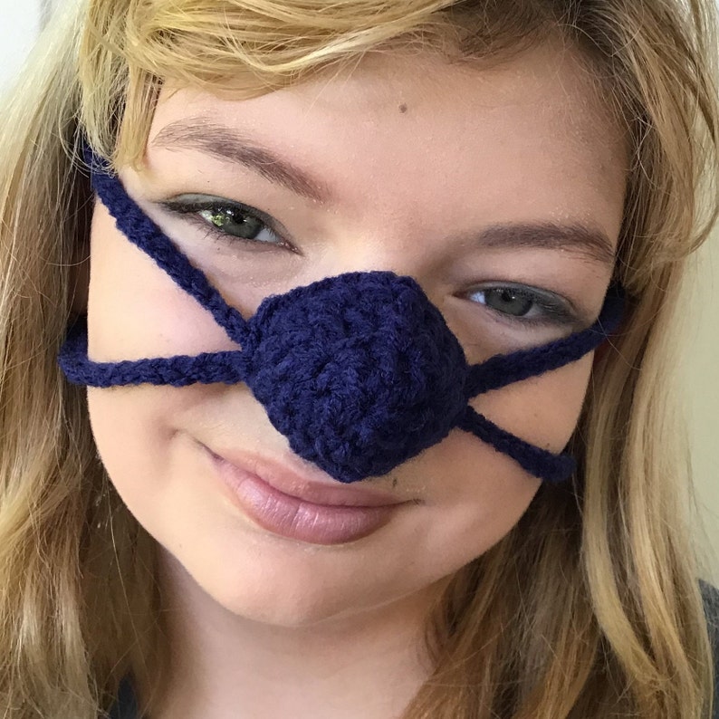NOSE WARMER True Blue Nose Cozy Unisex Gag Gift Nose Mitten - Etsy