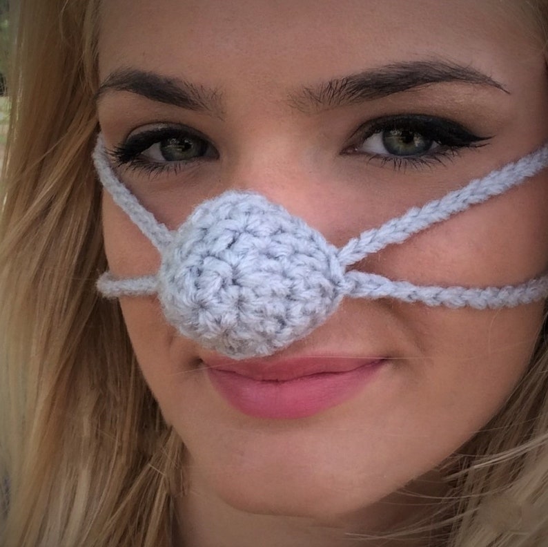 Nose Warmer Light Winter Gray, Frozen Nose Cozy, Unisex, Outdoor Sports ...