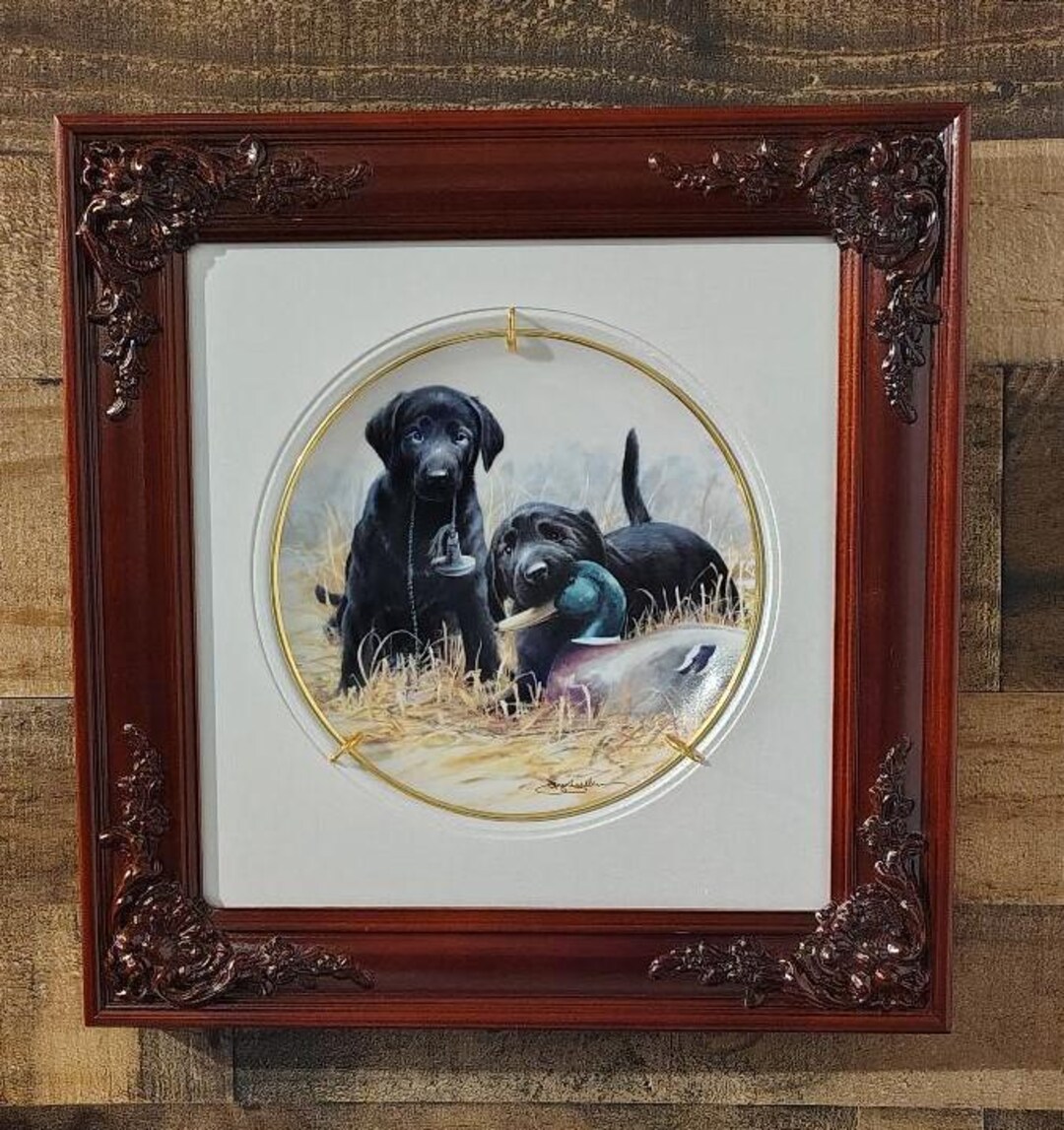 Art, Collectibles, Picture Frames, Wood Frames, Plate Holder, Collector ...