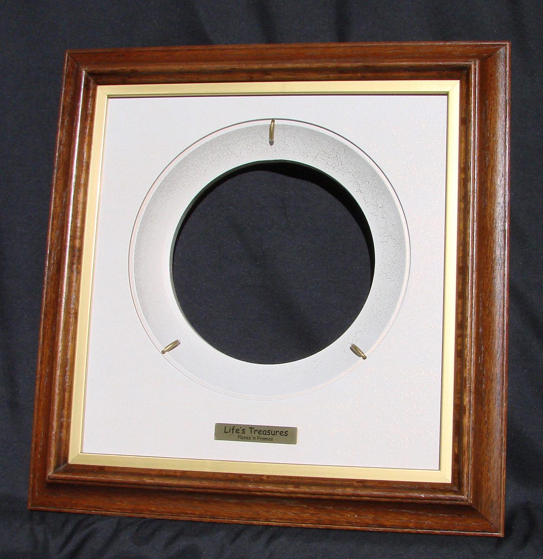 Collector Plate Frame "we Frame Plates Like Never Before" Fits Plates 7 ...