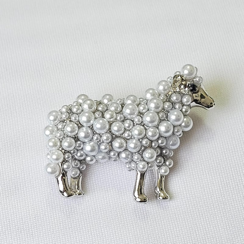 Sheep Brooch - Etsy