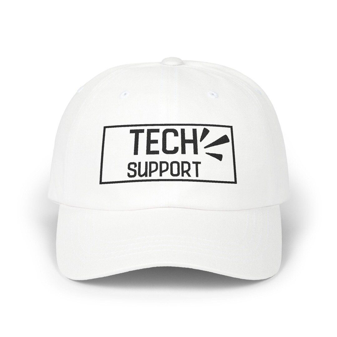 Funny Tech Support Dad Hat, Gift for Technicians, Adjustable Hat ...