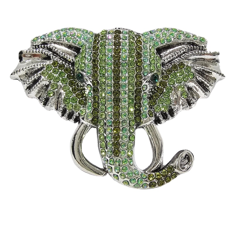 Elephant Brooch - Etsy