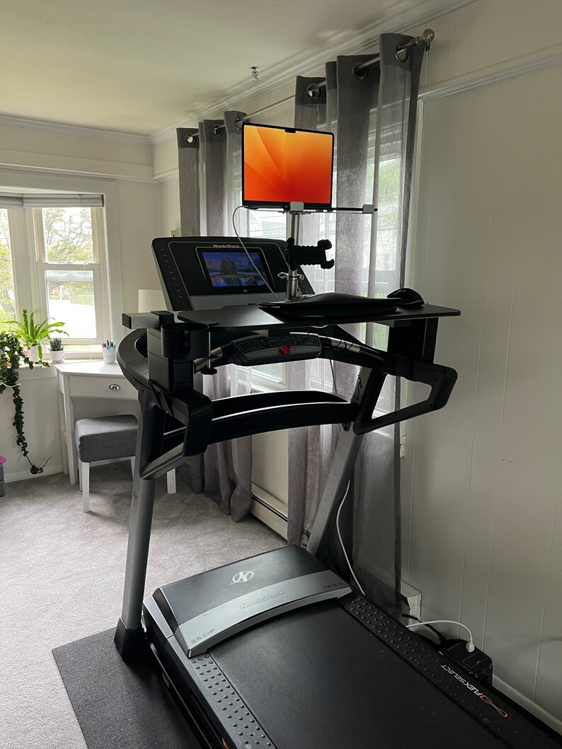 Treadmill Laptop Desk, Attachment for Treadmills, Laptop Tray for ...