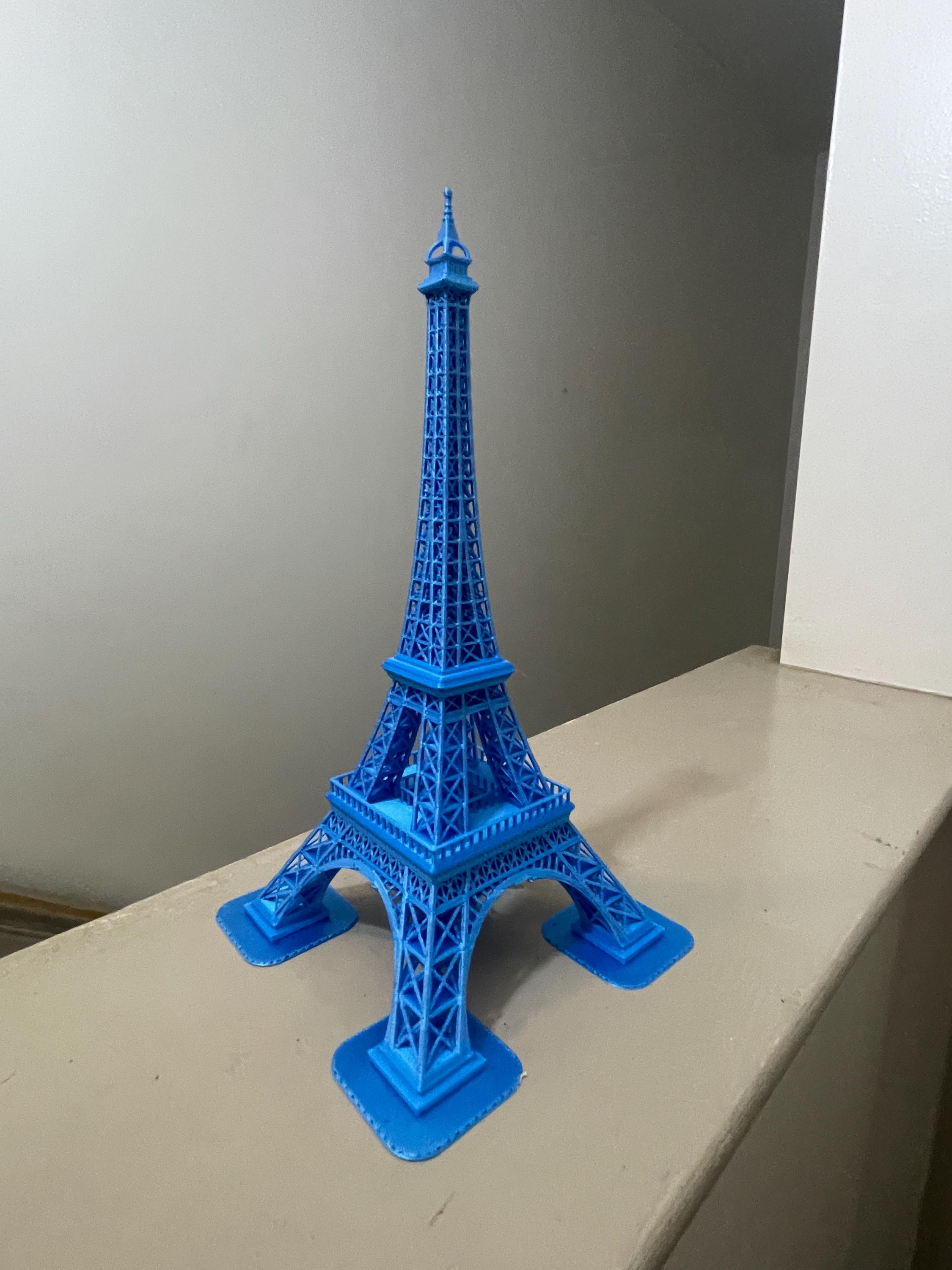 3D Printed Eiffel Tower Replica - Etsy