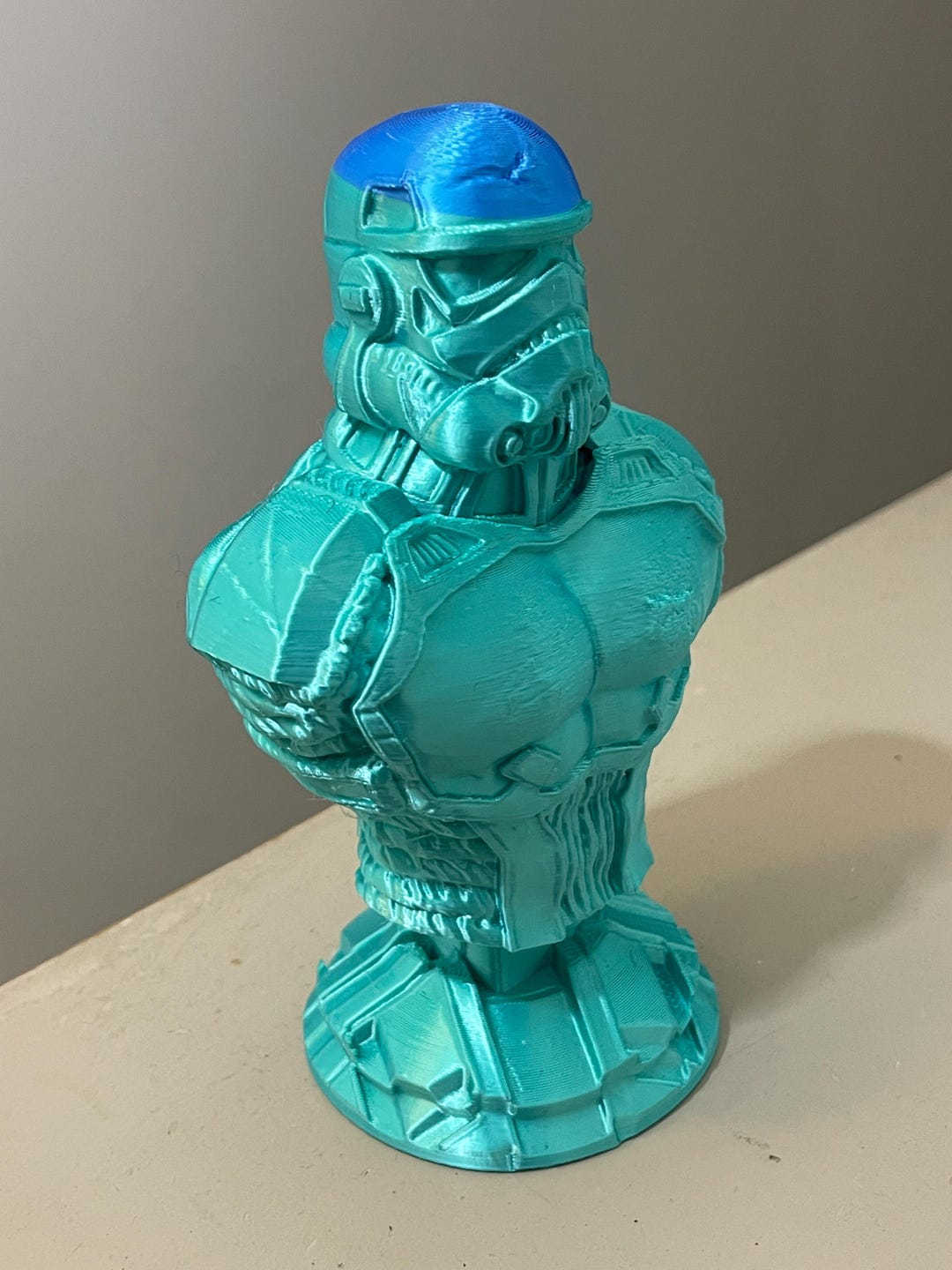 Galactic Enforcer: 3D Printed Stormtrooper Bust - Etsy
