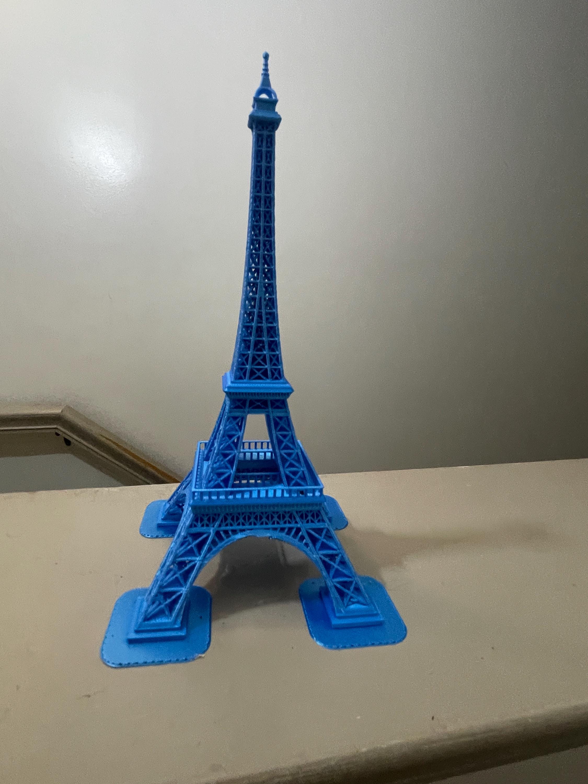3D Printed Eiffel Tower Replica - Etsy