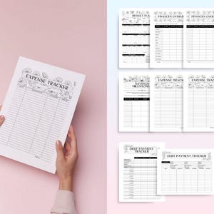 Beginner Friendly Digital & Printable Budget Planner, PDF JPEG Format ...