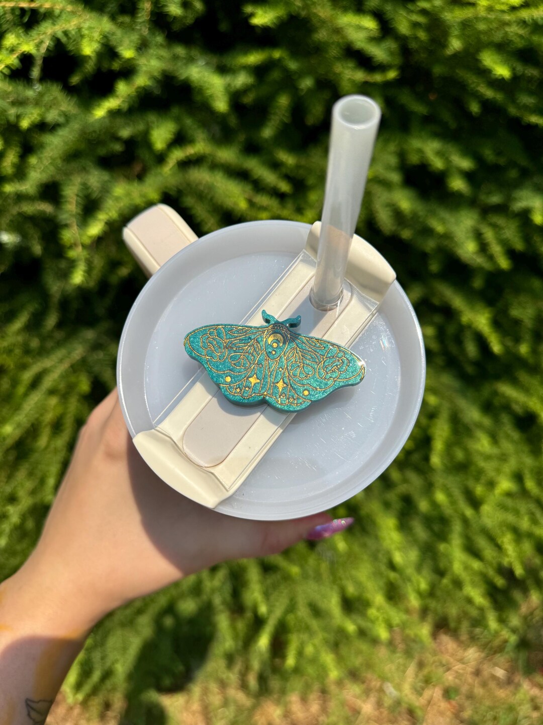 40oz Stanley Topper Blue Moth - Etsy
