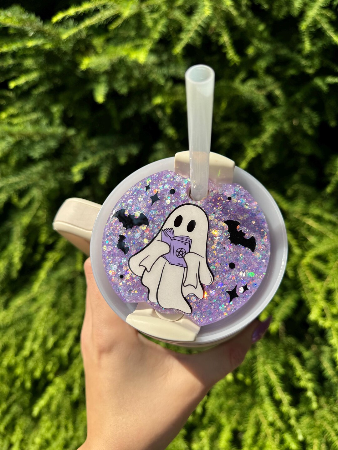 Stanley Topper Purple Halloween Ghost - Etsy