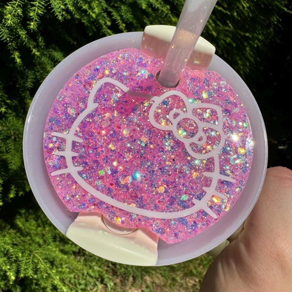 Hllo Kitty Stanly Topper - Etsy