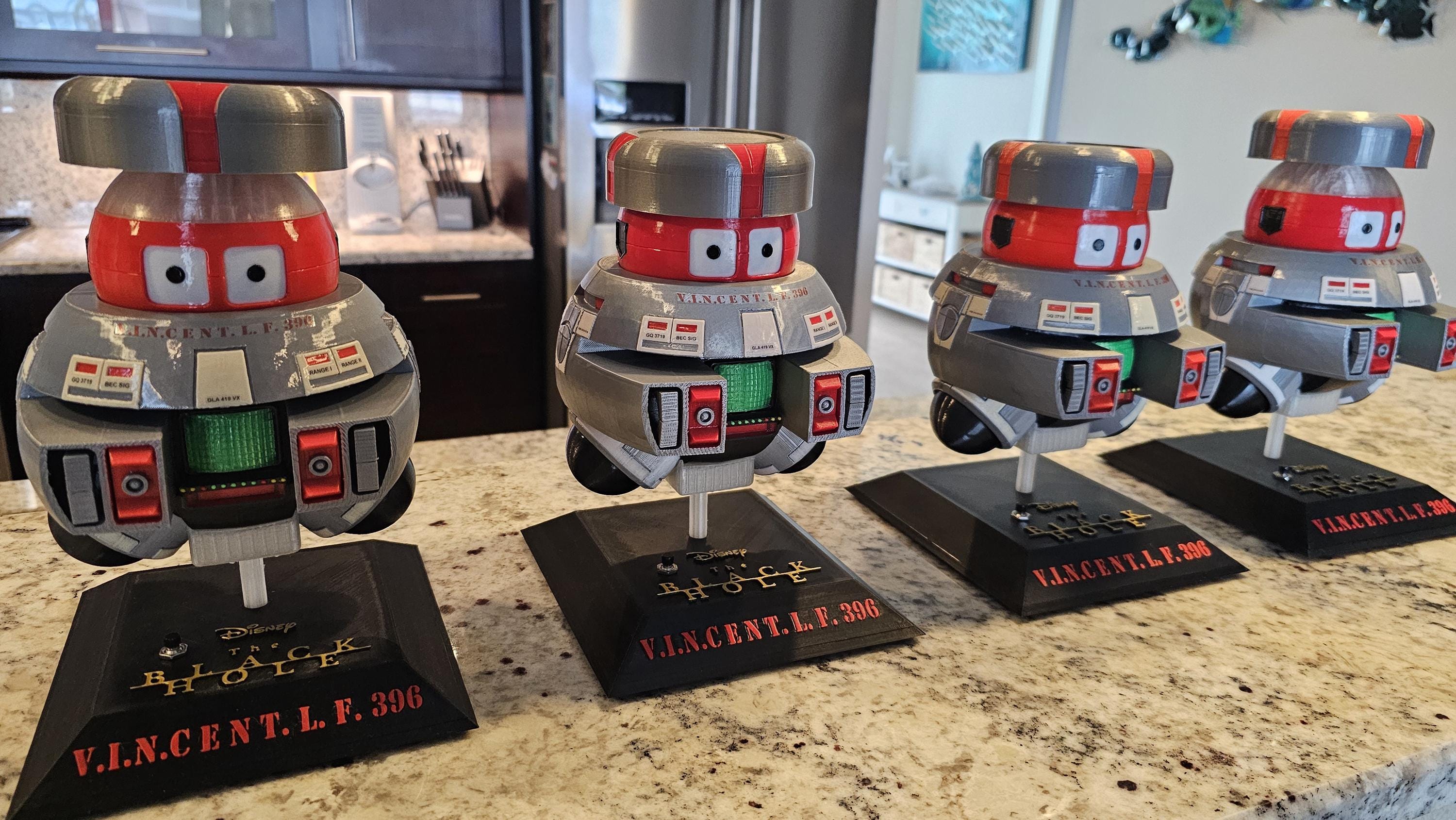 V.I.N.CENT (vincent Robot) Display Figure From Disney's the Black Hole ...
