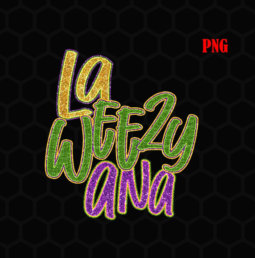La Weezy Ana Mardi Gras Png, Fat Tuesday Png, Mardi Gras Beads Wine ...