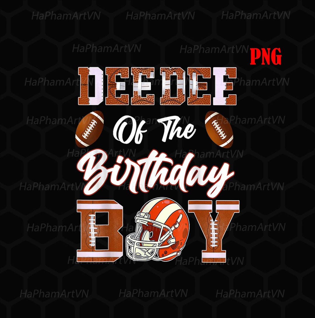 Dee-dee of the Birthday Boy Png, American Football Lover Png,football ...