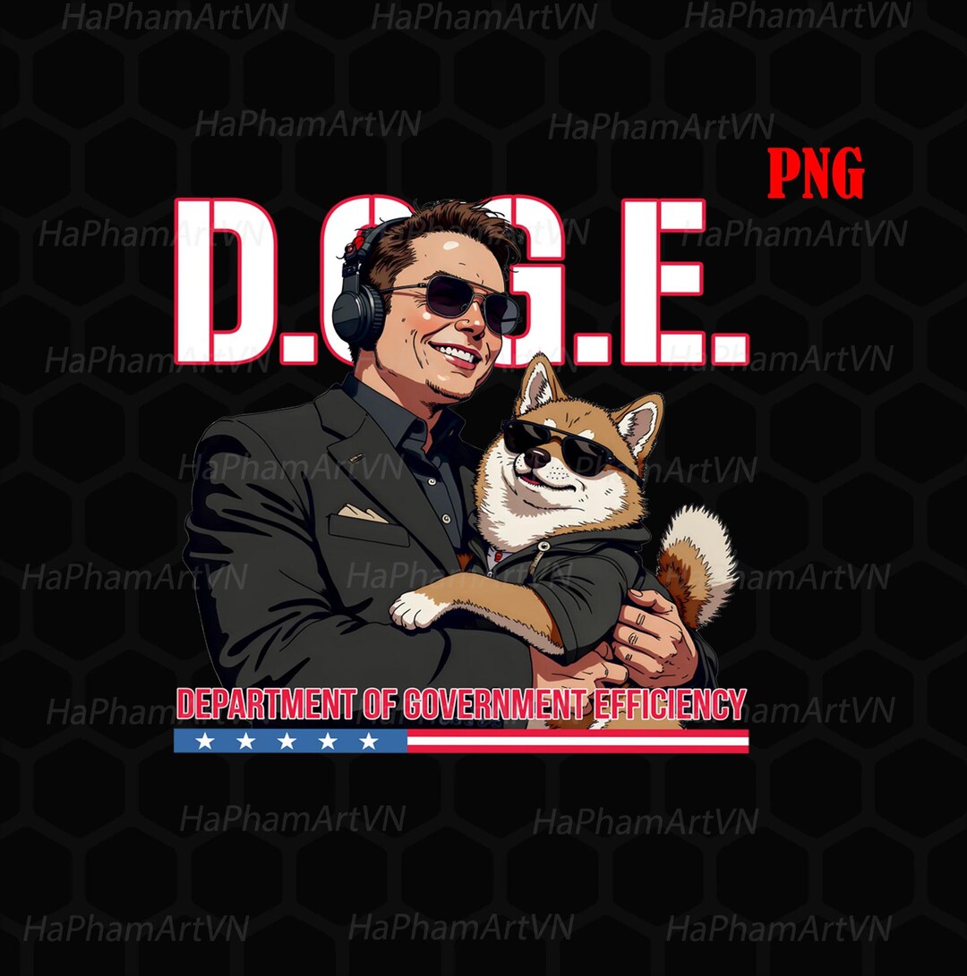 Department of Government Efficiency Png, DOGE Coin Png, Funny Crypto ...