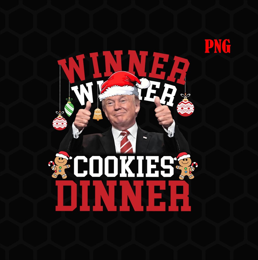 Trump Christmas PNG Funny Trump Cookies Design MAGA Christmas Humor ...