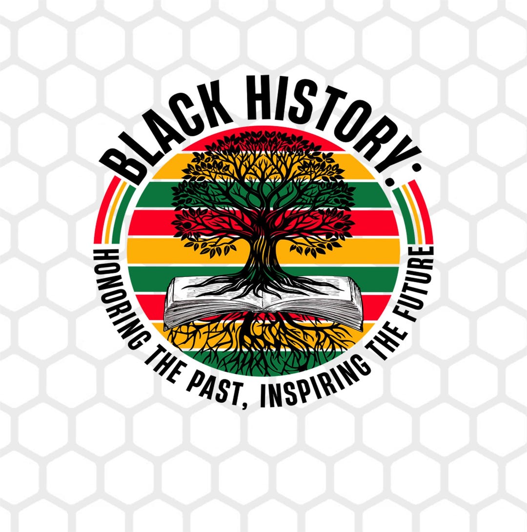Black History Month Png, Black History Tree Png, Honoring Black History ...