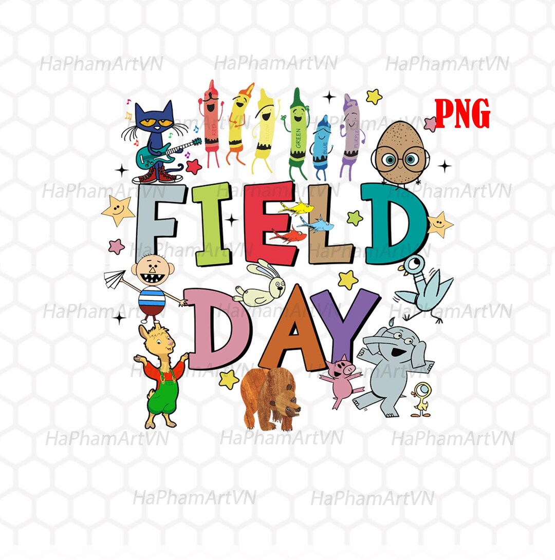 Field Day 2025 Png, Field Day Cartoon Png, Field Day Png, Schools Field ...