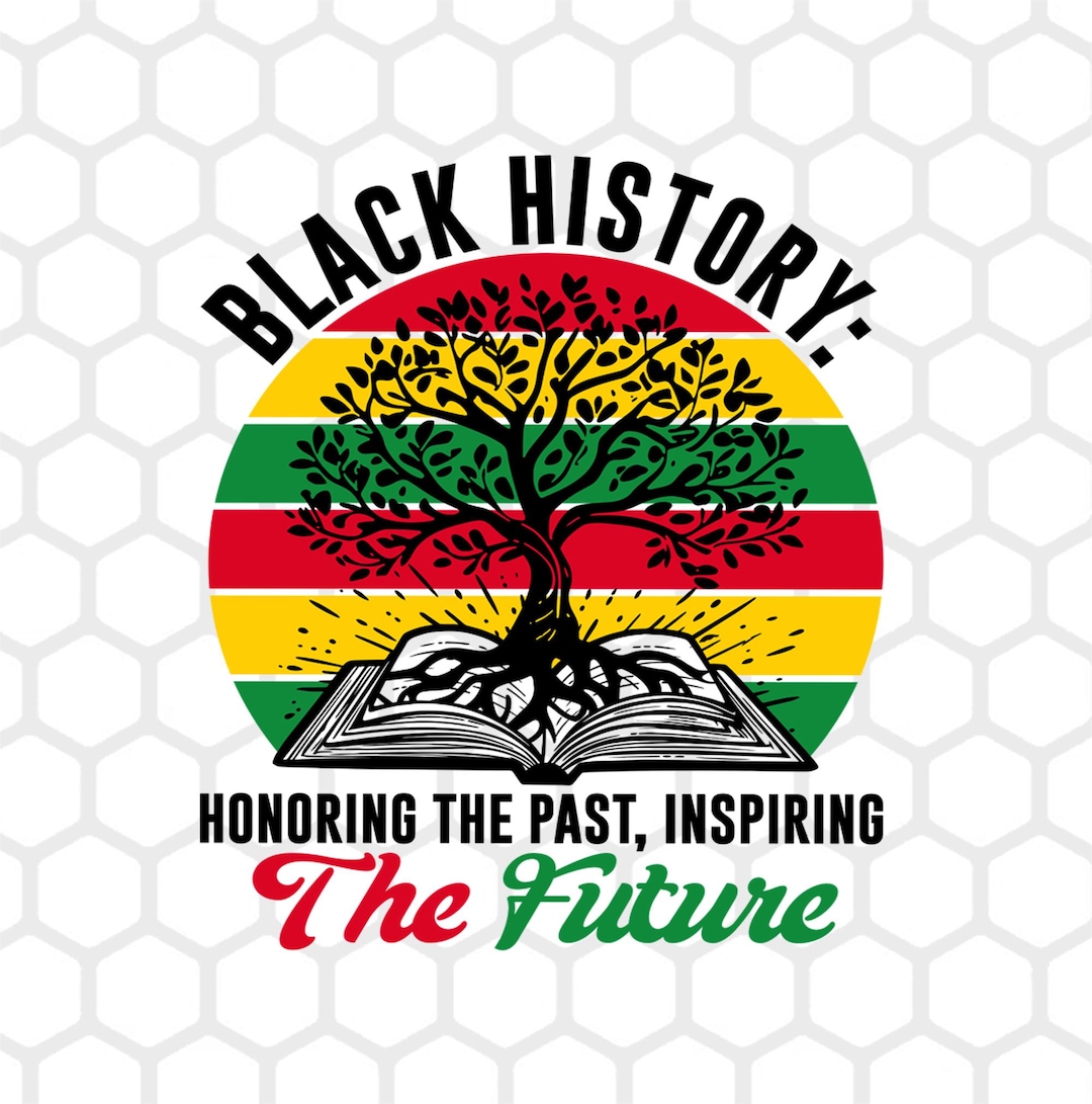 Black History Month Png, Black History Tree Png, Honoring Black History ...