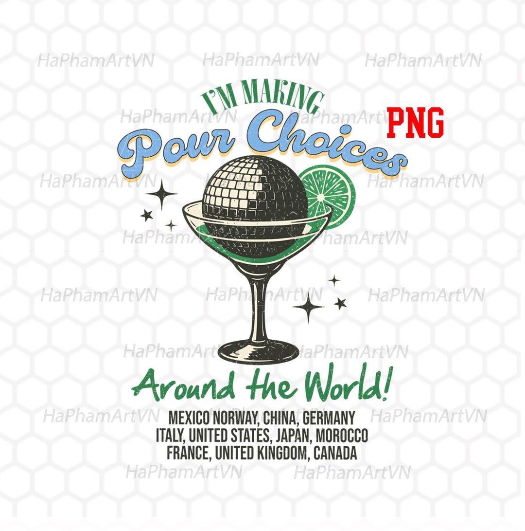 Disney Epcot I'm Making Pour Choices Around the World Png, Retro Disney ...