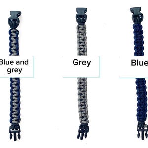 Navy Blue Paracord Adventure Bracelet With Buckle Clasp - Etsy