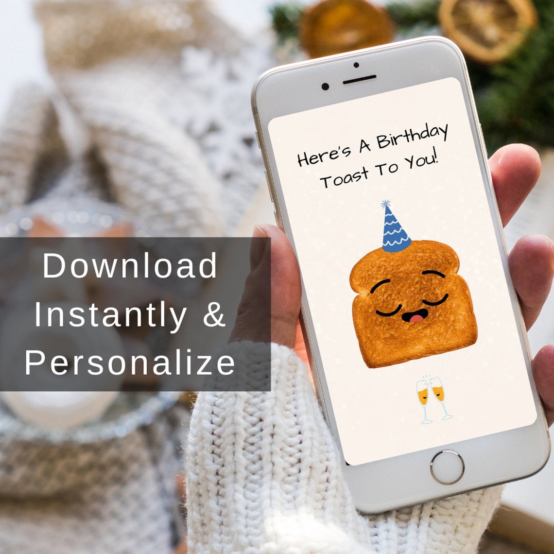 Editable Birthday Animated Ecard | Birthday Electronic Card | Mobile ...