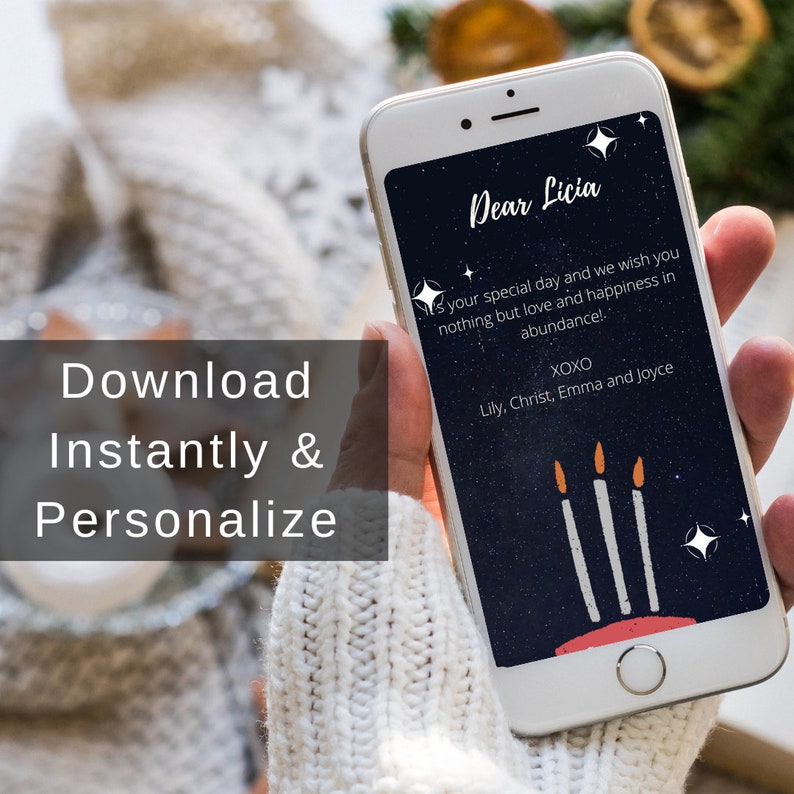 Editable Birthday Animated Ecard | Birthday Electronic Card | Mobile ...