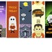 Halloween Bookmarks, Digital Bookmarks, Digital Download, Printable ...